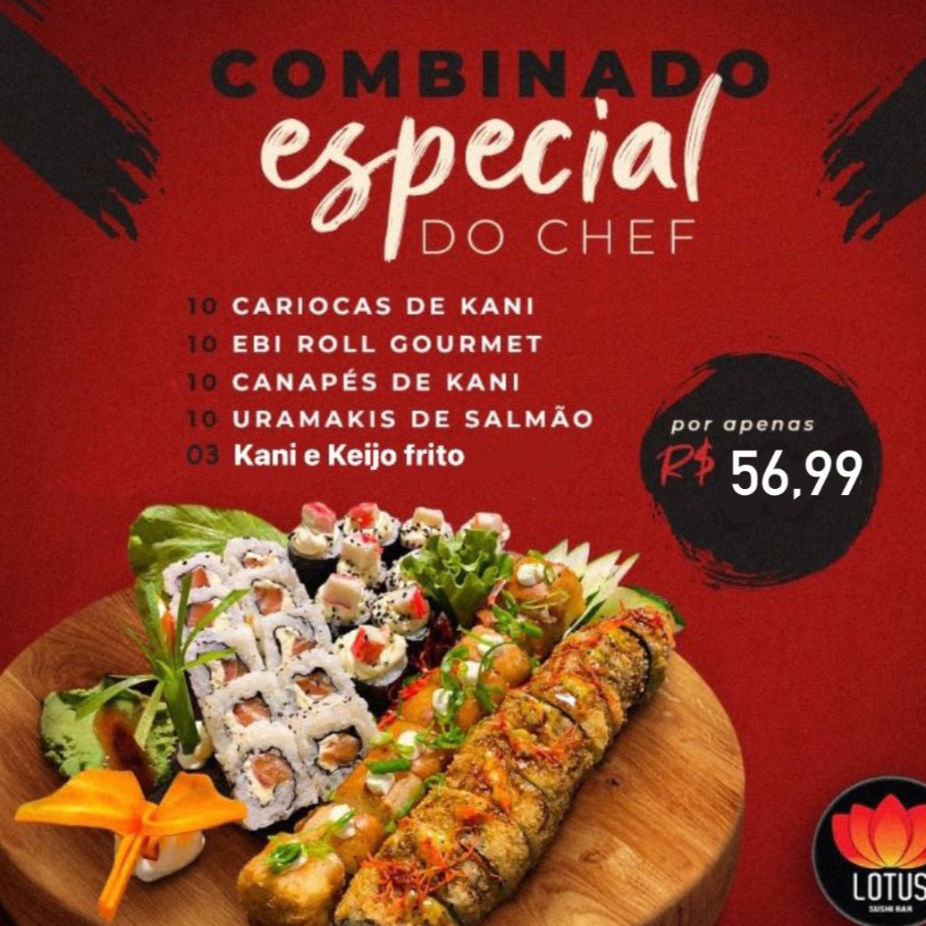 LOTUS SUSHI - Delivery OFICIAL - Olinda - PE
